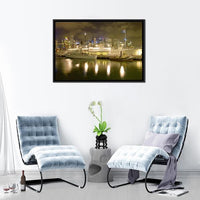 Battleship HMAS Vampire Canvas Wall Art - Tiaracle