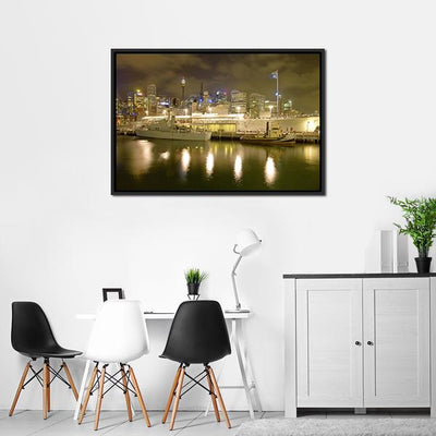 Battleship HMAS Vampire Canvas Wall Art - Tiaracle