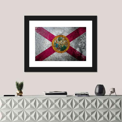 State Flag Of Florida Canvas Wall Art - Tiaracle